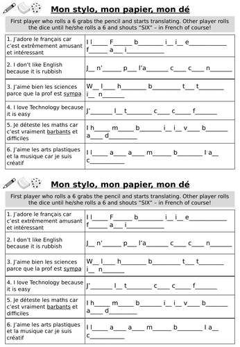 Year 7 French - Le Collège - Module 2 - Dynamo 1 | Teaching Resources