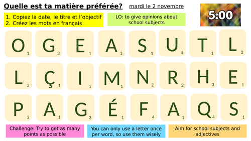 Year 7 French - Le Collège - Module 2 - Dynamo 1 | Teaching Resources