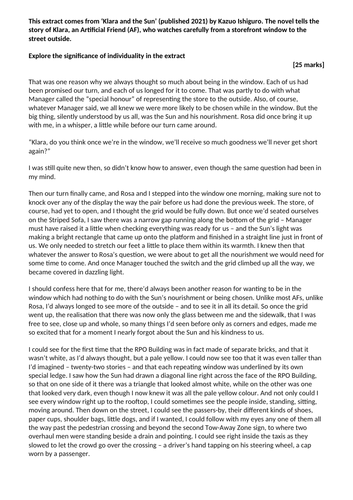 English Literature A-Level Unseen Prose Pack | Teaching Resources