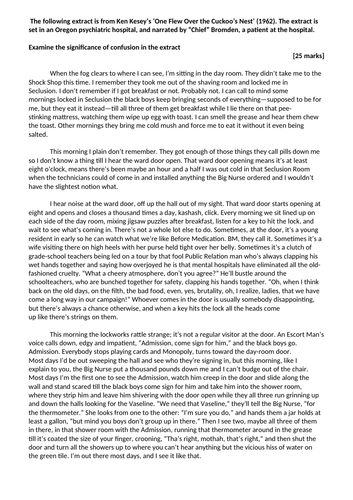 English Literature A-Level Unseen Prose Pack | Teaching Resources