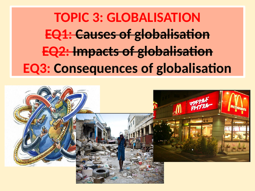 Edexcel A-Level Geography Topic 3 Globalisation Full Unit | Teaching ...