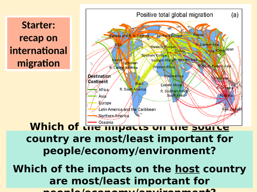Edexcel A-Level Geography Topic 3 Globalisation Full Unit | Teaching ...