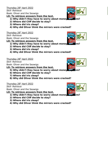 LKS2 4 Week EDITABLE Whole Class Guided Reading Unit Planning and ...