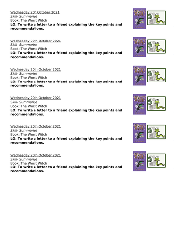 LKS2 5 Week EDITABLE Whole Class Guided Reading Unit Planning and ...