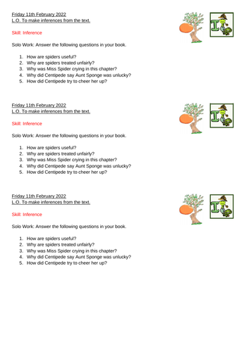 LKS2 8 Week EDITABLE Whole Class Guided Reading Unit Planning and ...