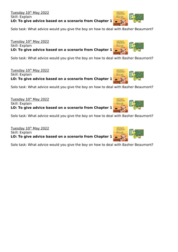 LKS2 4 Week EDITABLE Whole Class Guided Reading Unit Planning and ...