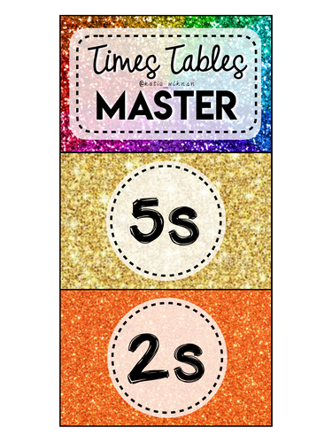 Year 2 KS2 Times Table Ladder PRINTABLE (katie_wlknsn) | Teaching Resources