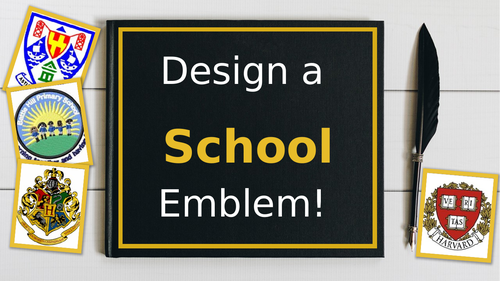 Create a School Emblem / Logo / Coat of Arms - Teambuilding / Back to ...