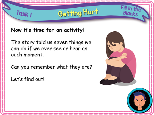 Getting Hurt - KS1 | Teaching Resources