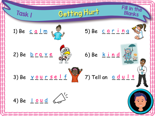 Getting Hurt - KS1 | Teaching Resources