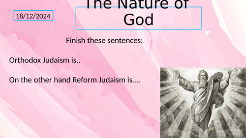 Nature of the Almighty in Judaism | Teaching Resources
