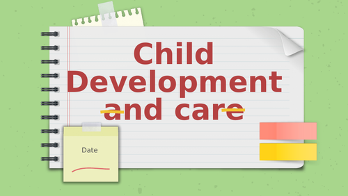 Content Area 1 - Child Development | Teaching Resources