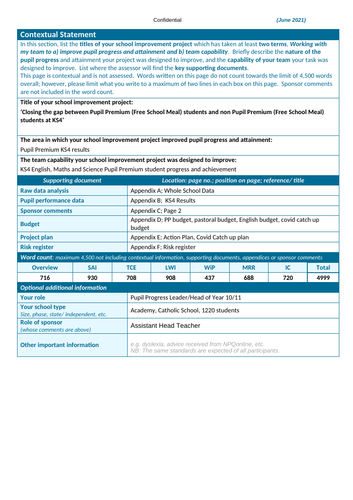 NPQML Final Assessment 2022 | Teaching Resources