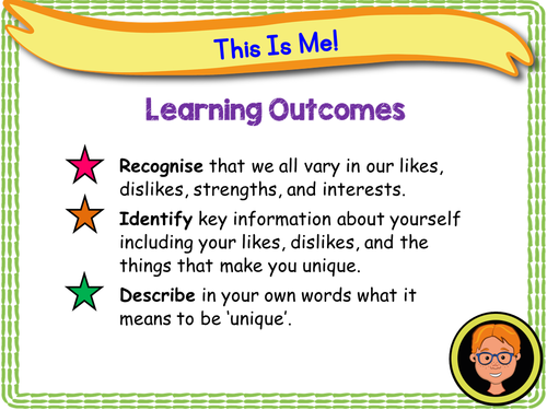 This Is Me - Identity PSHE - KS1 | Teaching Resources