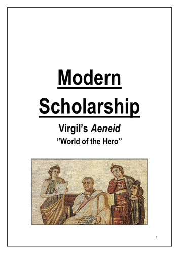 World of the Hero Revision Bundle - Homer's Odyssey and Virgil's Aeneid ...