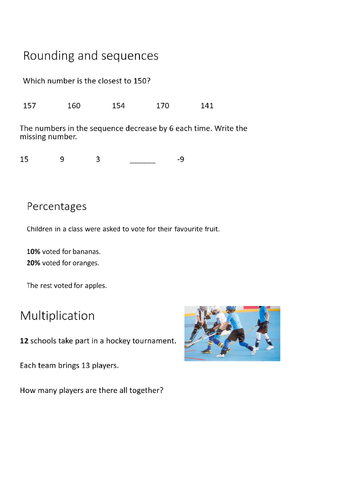 Year 5 maths reasoning paper 2 revision slides and questions | Teaching ...