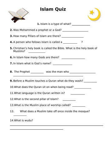 Islam Unit of Work Planning KS2 6 Weeks | Teaching Resources