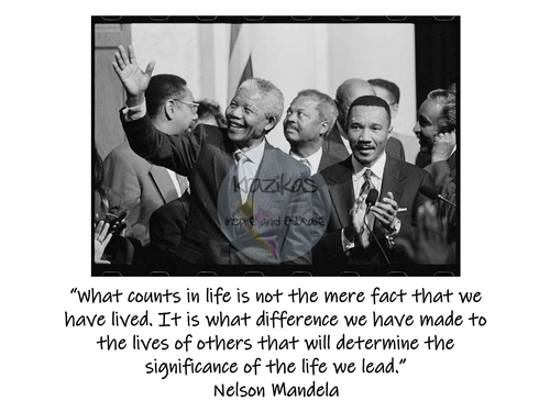 Nelson Mandela Quotes Posters | Teaching Resources