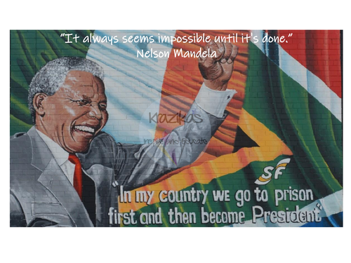 Nelson Mandela Quotes Posters | Teaching Resources
