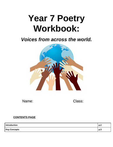 Diverse Poetry Booklet- Voices from Across the World | Teaching Resources