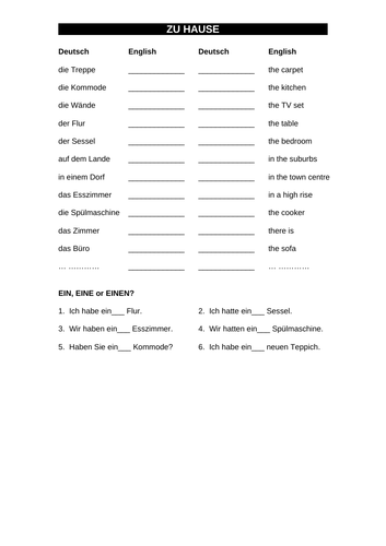 A1 German - Themen 1 aktuell | Teaching Resources