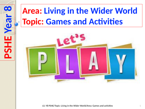 Planning your revision - PSHE - Year 8 | Teaching Resources