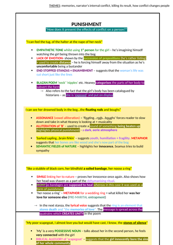 GCSE OCR Poetry Anthology - Power + Conflict | Teaching Resources
