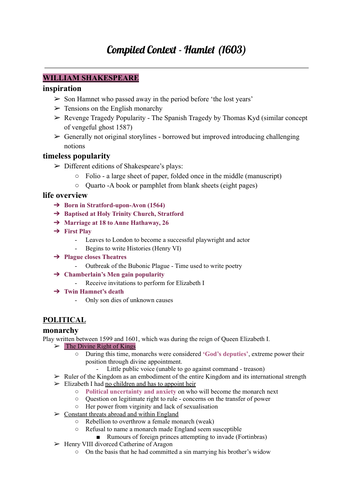 Hamlet Bundle | Teaching Resources Hamlet Bundle | Teaching Resources