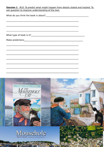 The Mousehole Cat by Antonia Barber Complete English Unit | Teaching ...