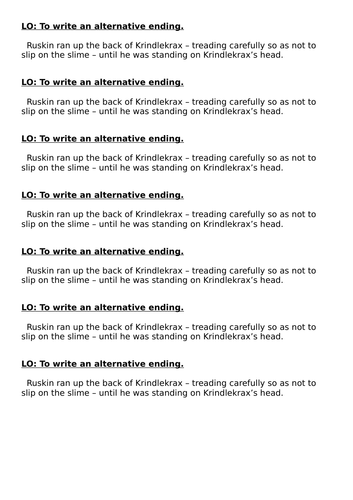 Krindlekrax by Philip Ridley - English Unit | Teaching Resources