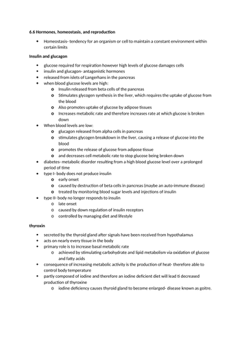 IB biology topic 6- Human Physiology | Teaching Resources IB biology topic 6- Human Physiology | Teaching Resources