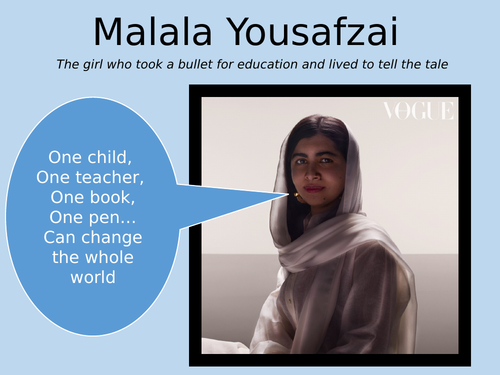 Malala Yousafzai | Teaching Resources