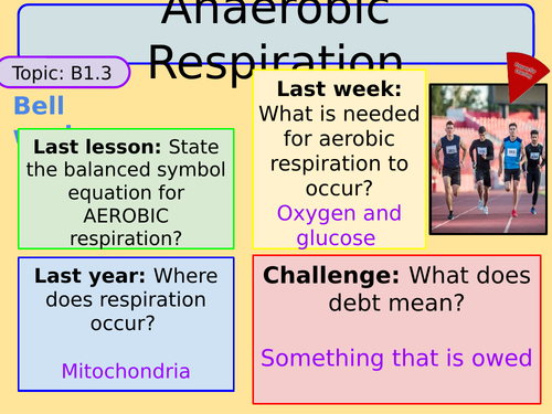 Anaerobic respiration (GCSE) | Teaching Resources