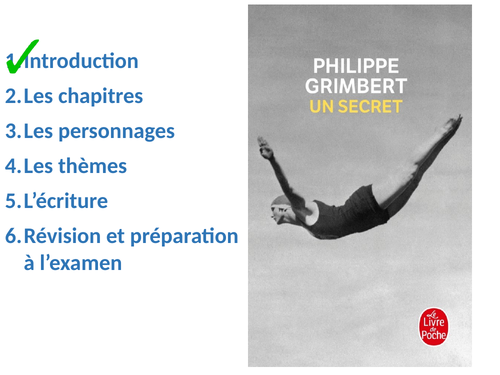 UN SECRET - FREE - Chapitre 1 (book study) | Teaching Resources