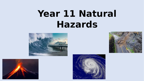 GCSE Geography AQA: Unit 1 - The Challenge of Natural Hazards ...