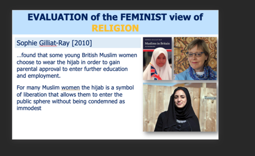 FEMINIST VIEW OF RELIGION - Sociology | Teaching Resources
