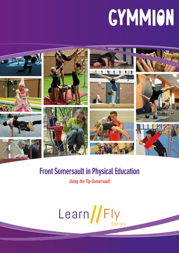 18 Task Cards Front Somersault in Gymnastics - Level 1-6 | Teaching ...
