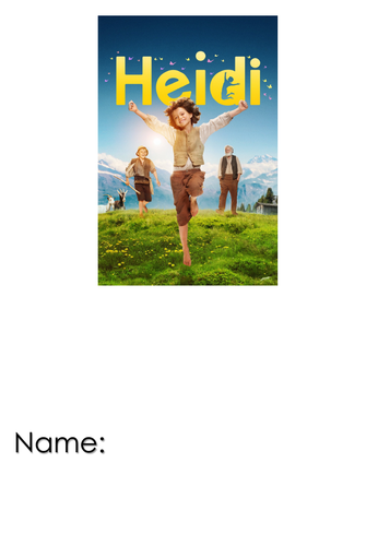 Heidi Film Booklet | Teaching Resources