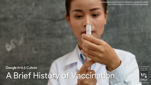 A Brief History of Vaccination #googlearts | Teaching Resources