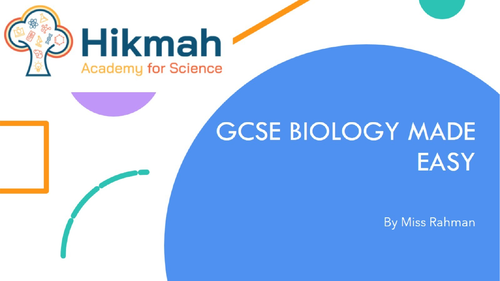 OCR GCSE Biology -Cell Level Systems | Teaching Resources