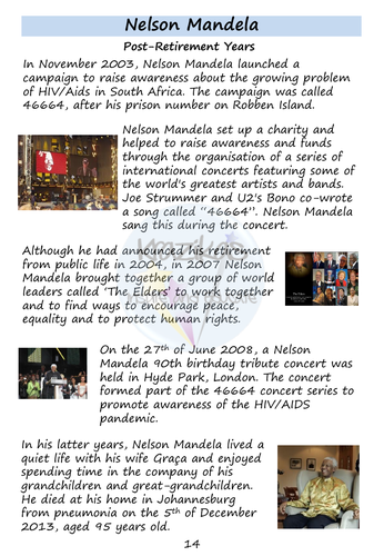 Nelson Mandela | Teaching Resources
