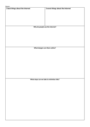 Online Safety PSHE lesson | Teaching Resources