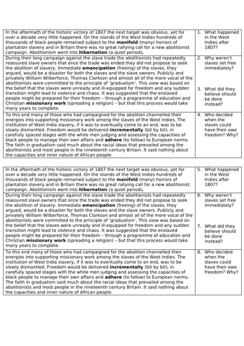 How did Britain abolish slavery? | Teaching Resources