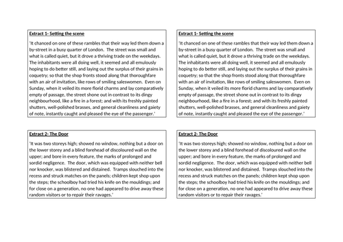 Dr Jekyll and Mr Hyde (chapters 1-3) | Teaching Resources