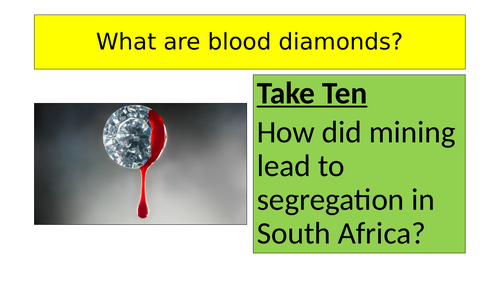 What are blood diamonds? | Teaching Resources