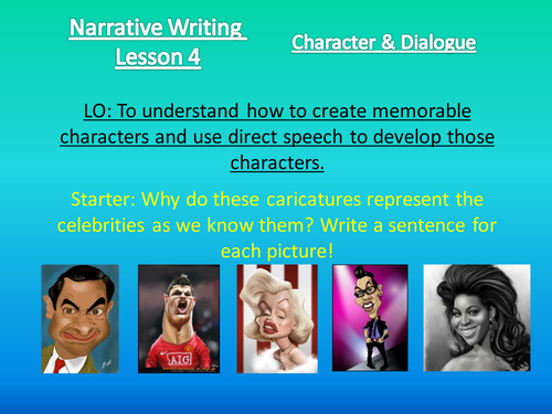 Narrative writing for KS3 | Teaching Resources