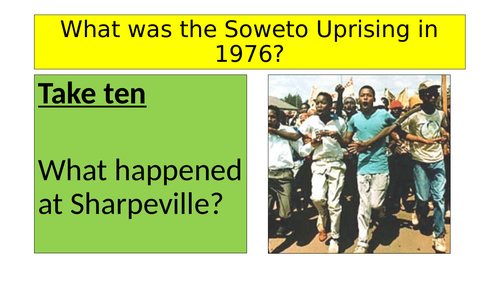 What happened at the Soweto Uprising? | Teaching Resources