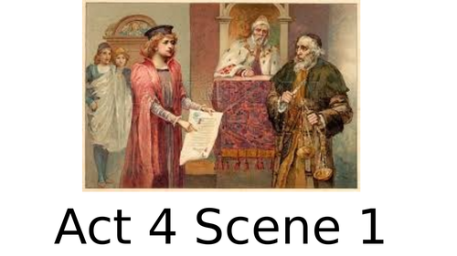 The Merchant of Venice analysis GCSE | Teaching Resources