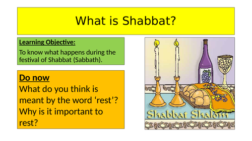 What is the Shabbat/Sabbath? | Teaching Resources