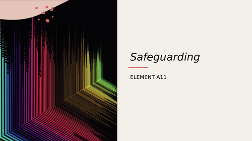 Element A11 full resource | Teaching Resources